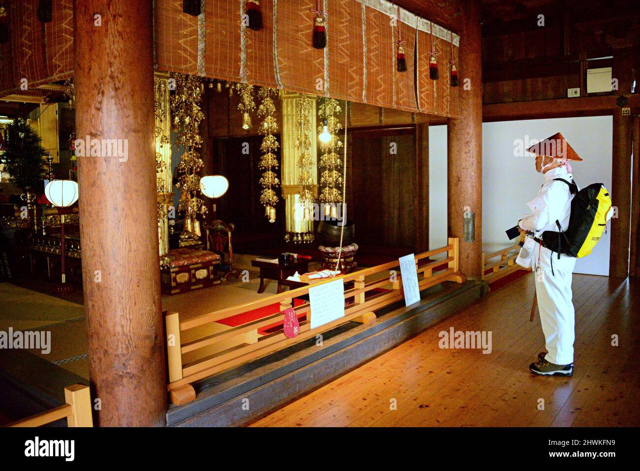 JAPAN.Pilgrimage on the way to the 88 temples in Shikoku Stock Photo ...