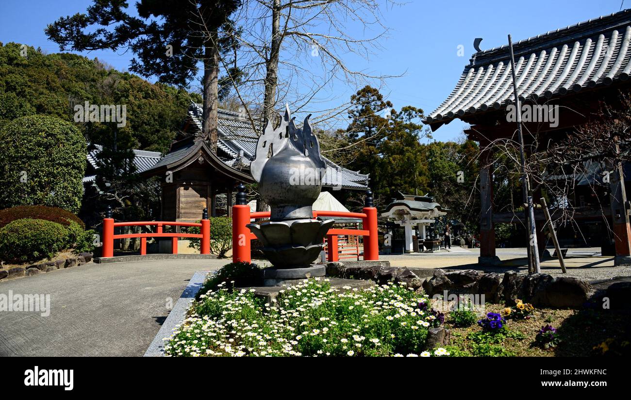 JAPAN.Pilgrimage on the way to the 88 temples in Shikoku Stock Photo ...