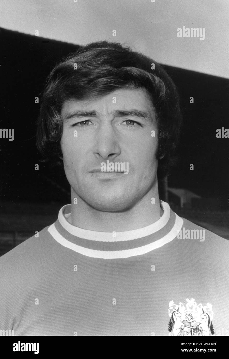 Gerald Sweeney Bristol City football player July 1973. a.k.a. Gerry ...