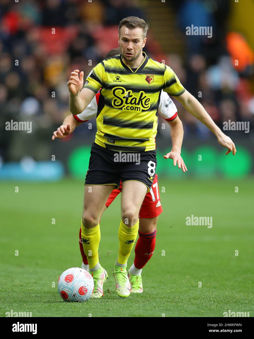 Tom cleverley watford 2022 hi-res stock photography and images - Alamy