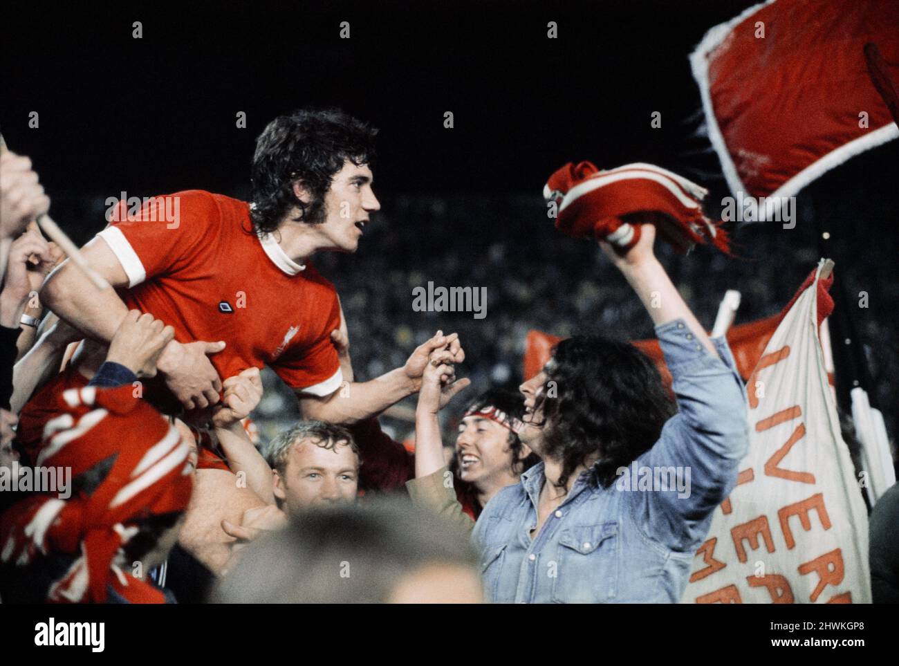 1973 football supporters hi-res stock photography and images - Alamy