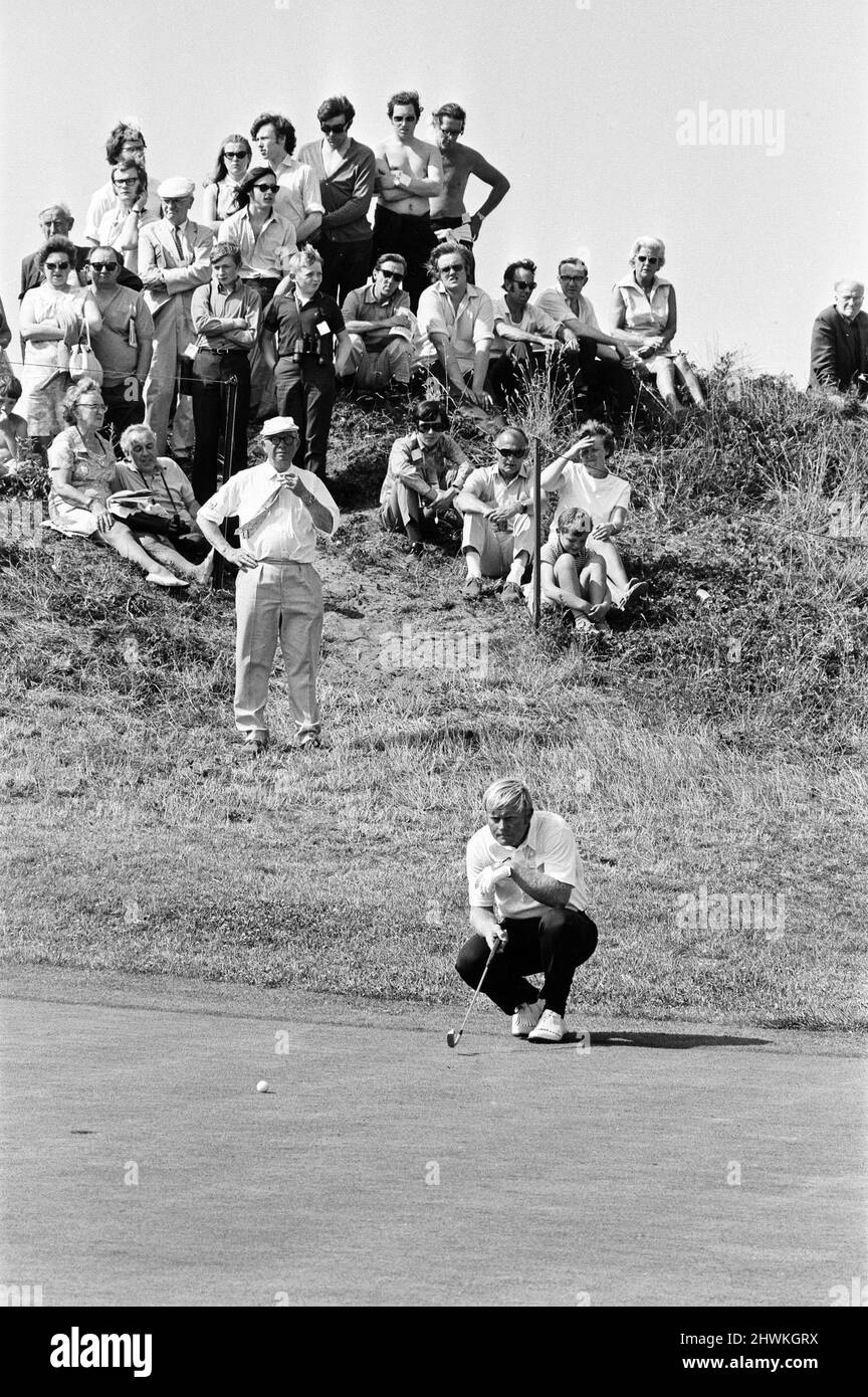 British Open 1971. Royal Birkdale Golf Club in Southport, England, held ...