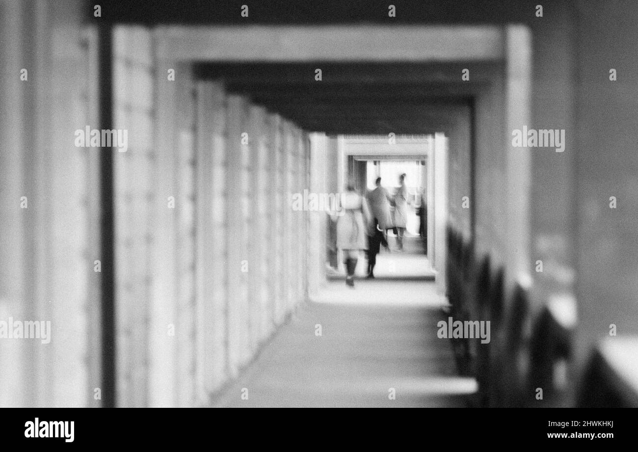 Hulme Crescents, a housing development situated in the Hulme district ...