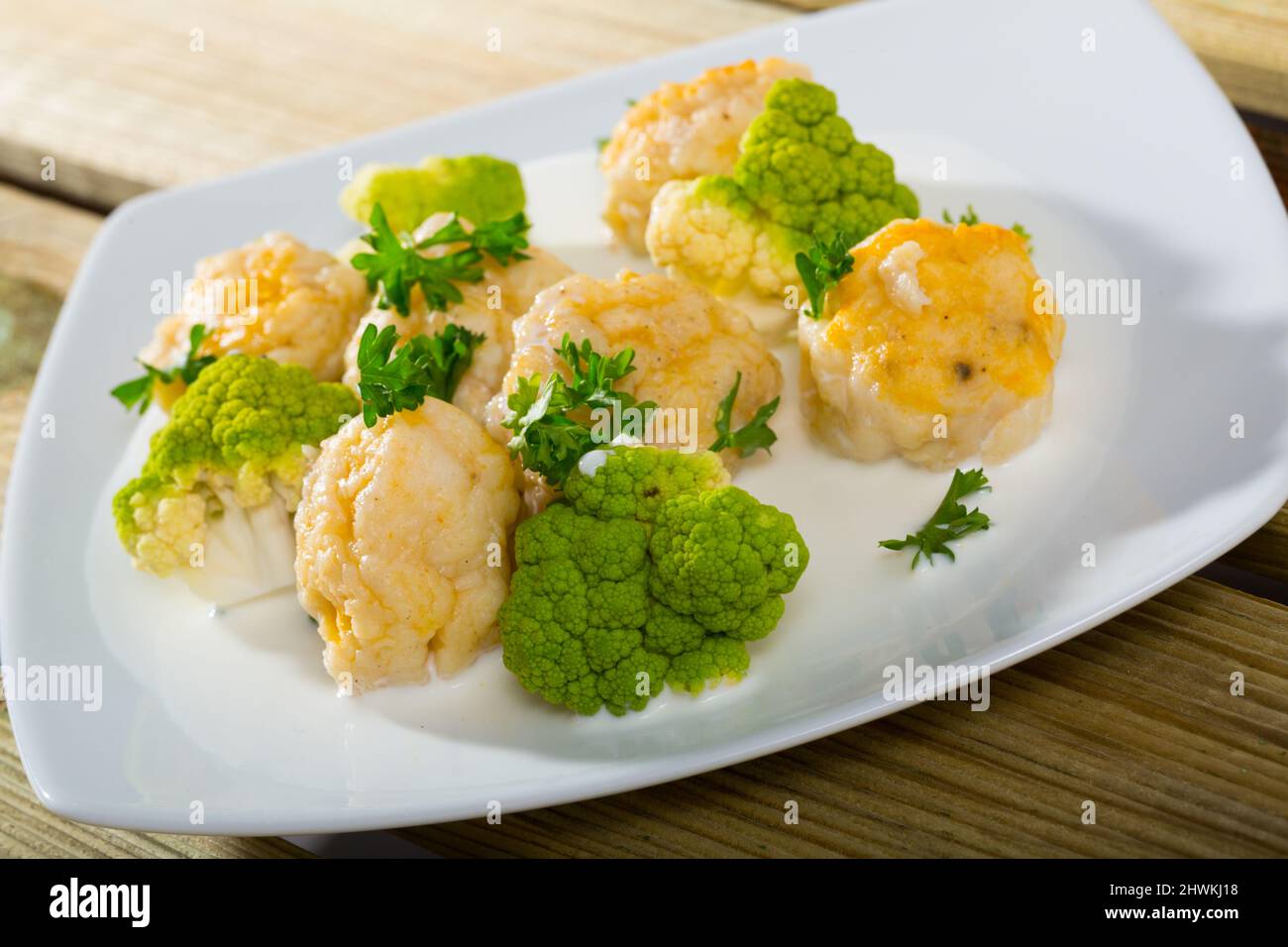 Fish balls from white fish Stock Photo - Alamy