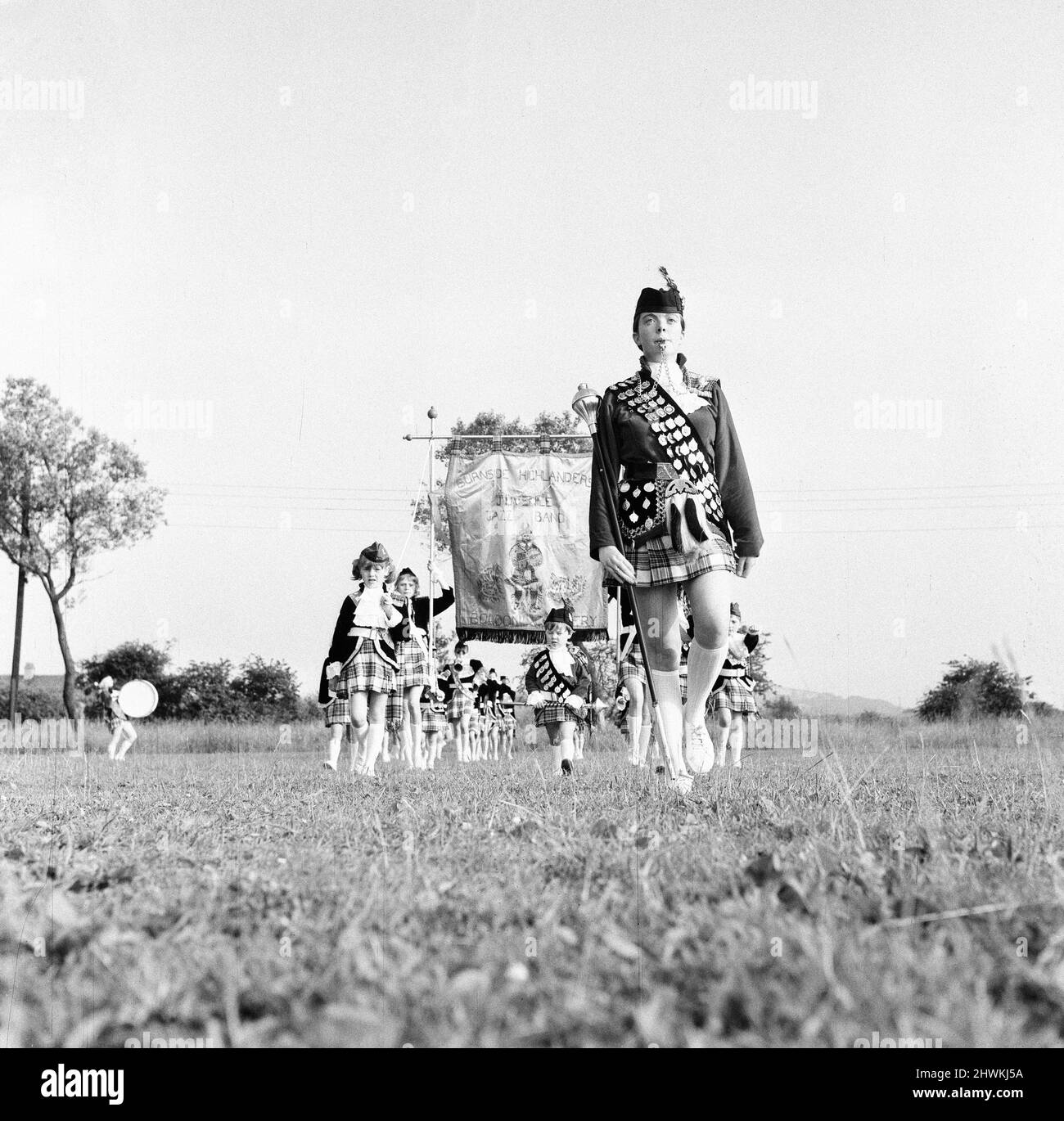 Burnside Highlanders Juvenile Jazz Band, Newcastle, 30th July 1971 ...
