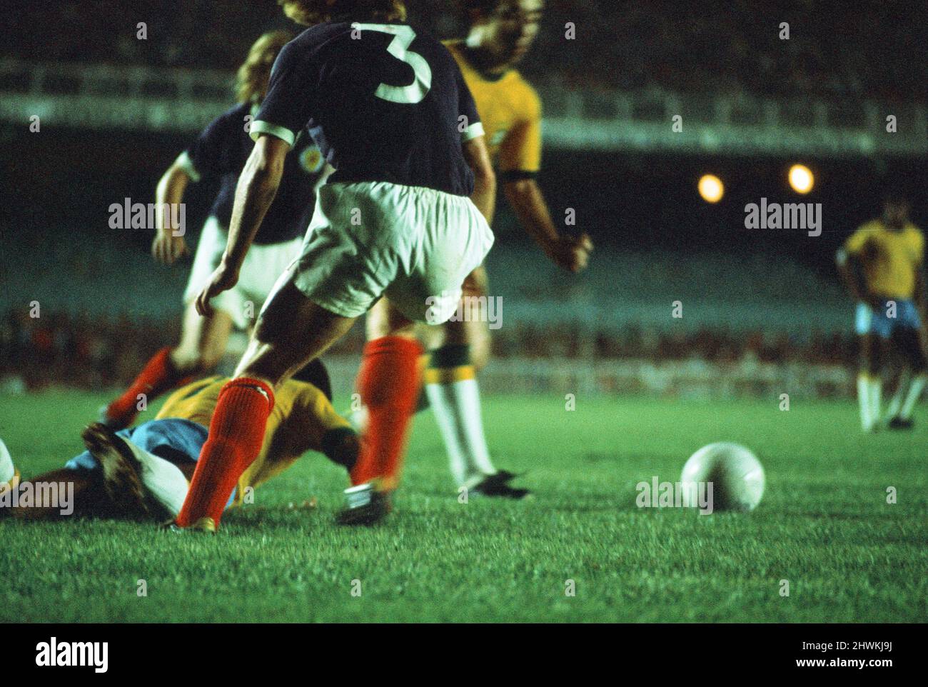Brazil 1-0 Scotland, 1972 Brazil Independence Cup, final stage, Group A ...