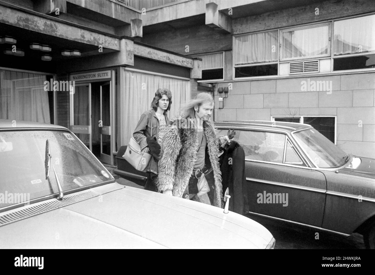 Rolling Stones: Jim Price (trumpet player) at their hotel in Newcastle ...