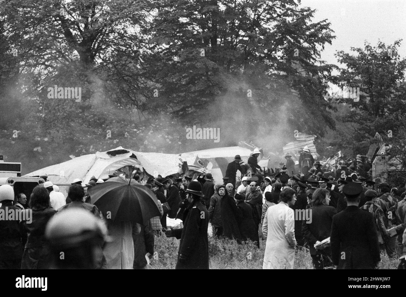 British European Airways Flight 548 passenger flight from London ...