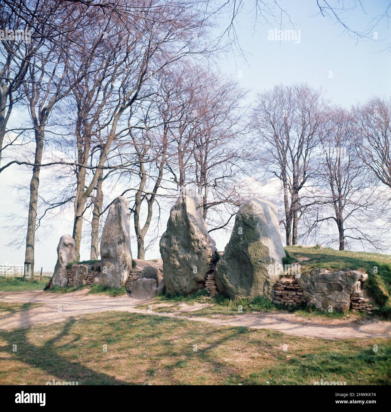Waylands Smithy, a Neolithic long barrow and chamber tomb situated in ...
