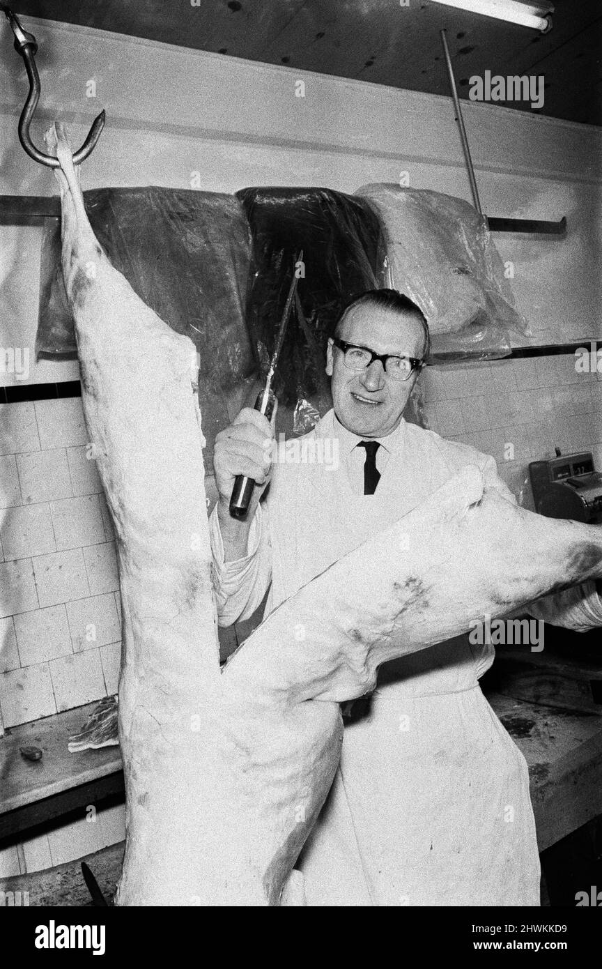 1970s butcher shop hi-res stock photography and images - Alamy