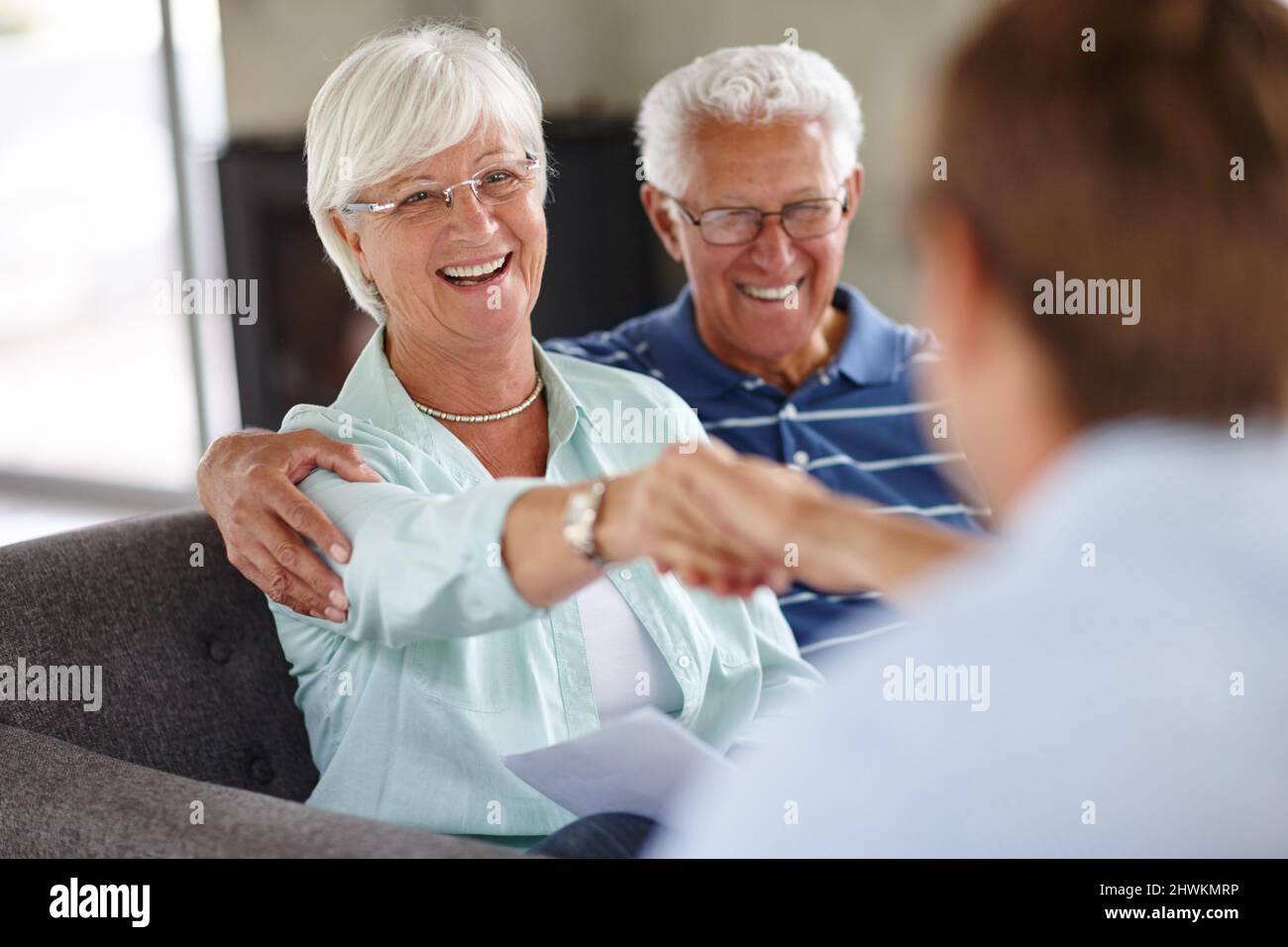 Home shake hi-res stock photography and images - Alamy