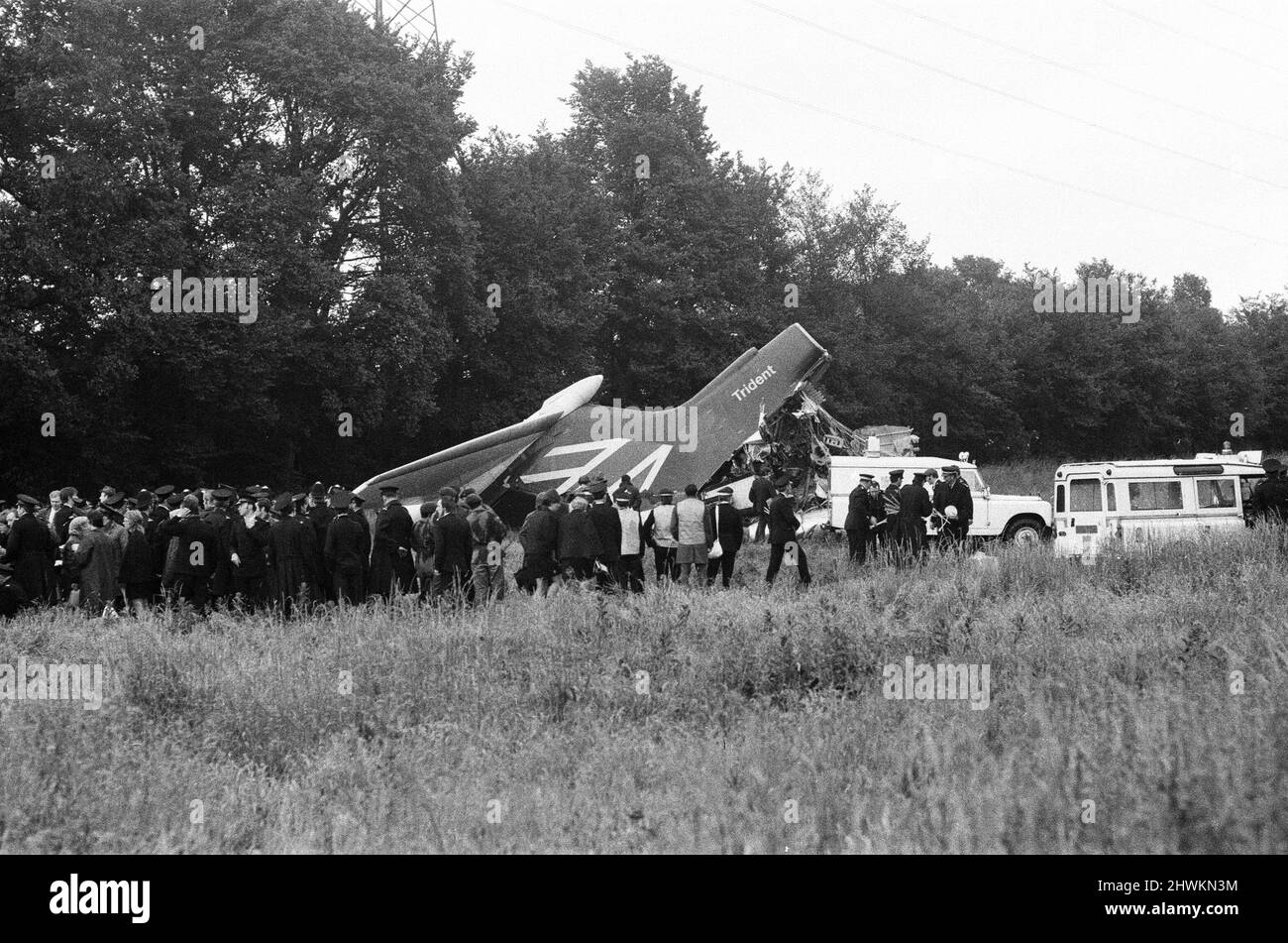 1970s plane crash hi-res stock photography and images - Alamy