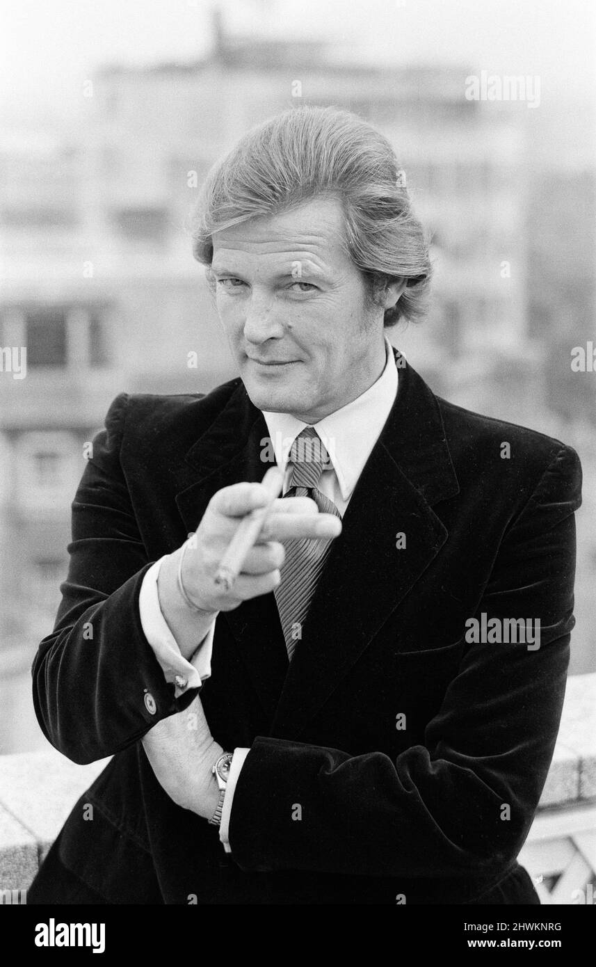 Roger Moore is the new 007. The British actor will make a million ...