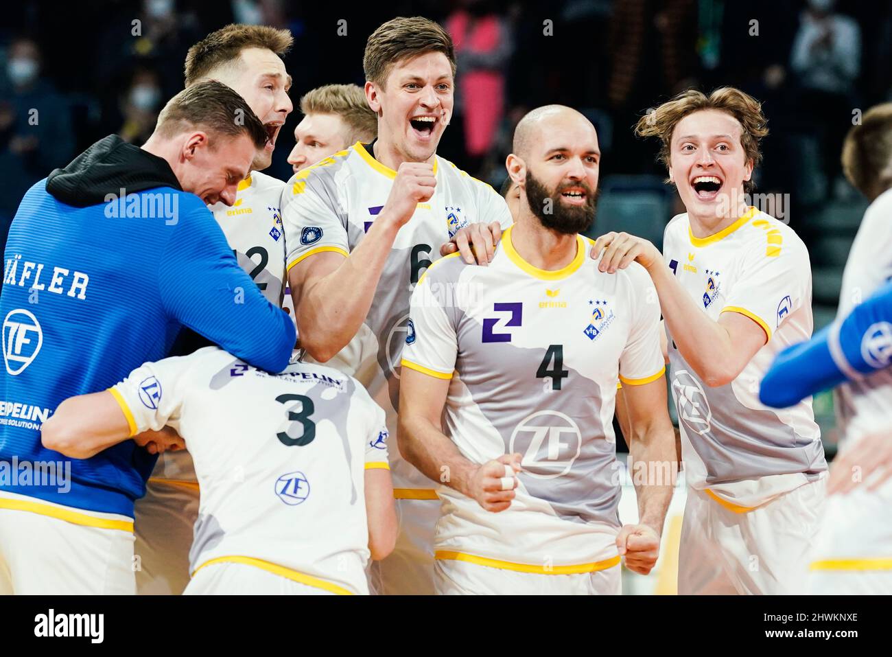 Mannheim, Germany. 06th Mar, 2022. Volleyball, men: DVV Cup, SVG ...