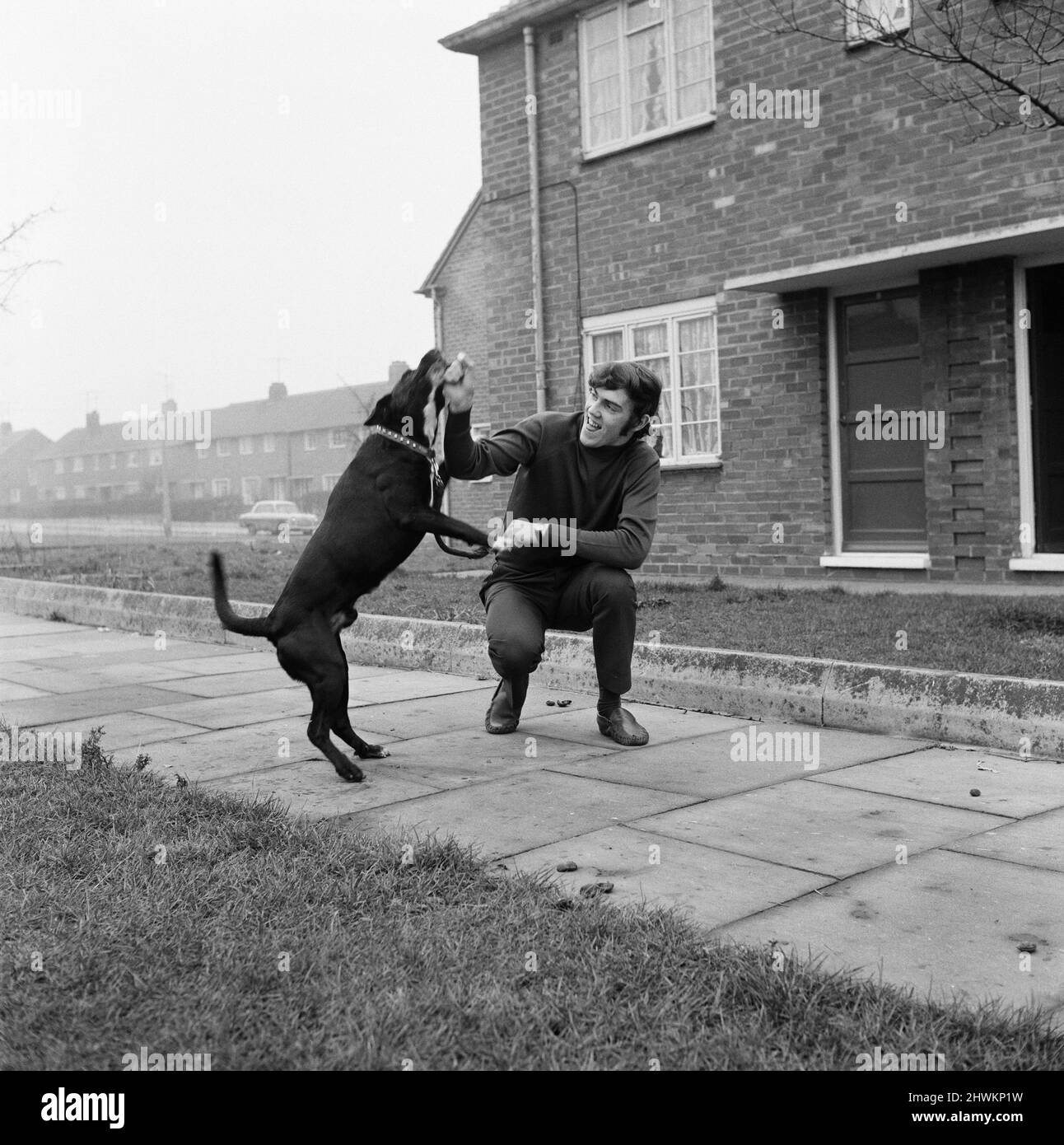 Middlesbrough footballer Alan Moody. 1971 Stock Photo - Alamy