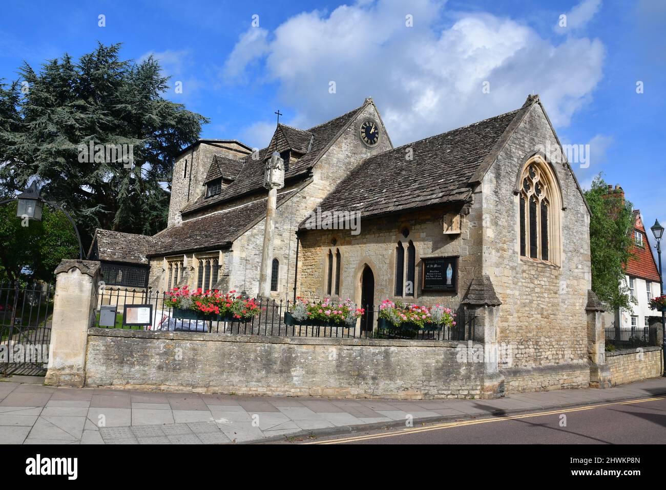 Church in Cricklade, Wiltshire, UK Stock Photo - Alamy
