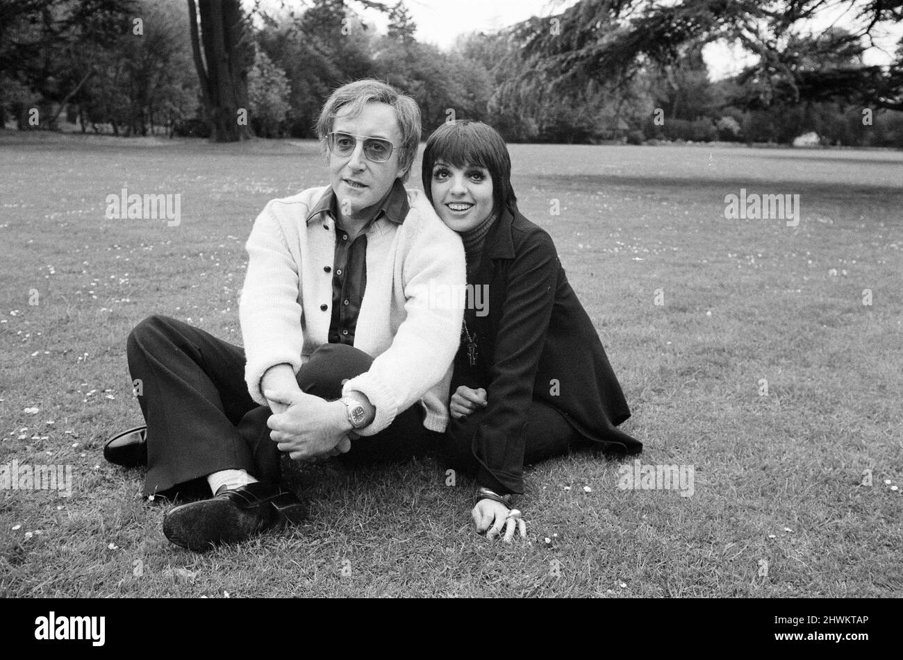 The happy couple, Liza Minnelli and Peter Sellers photographed at ...