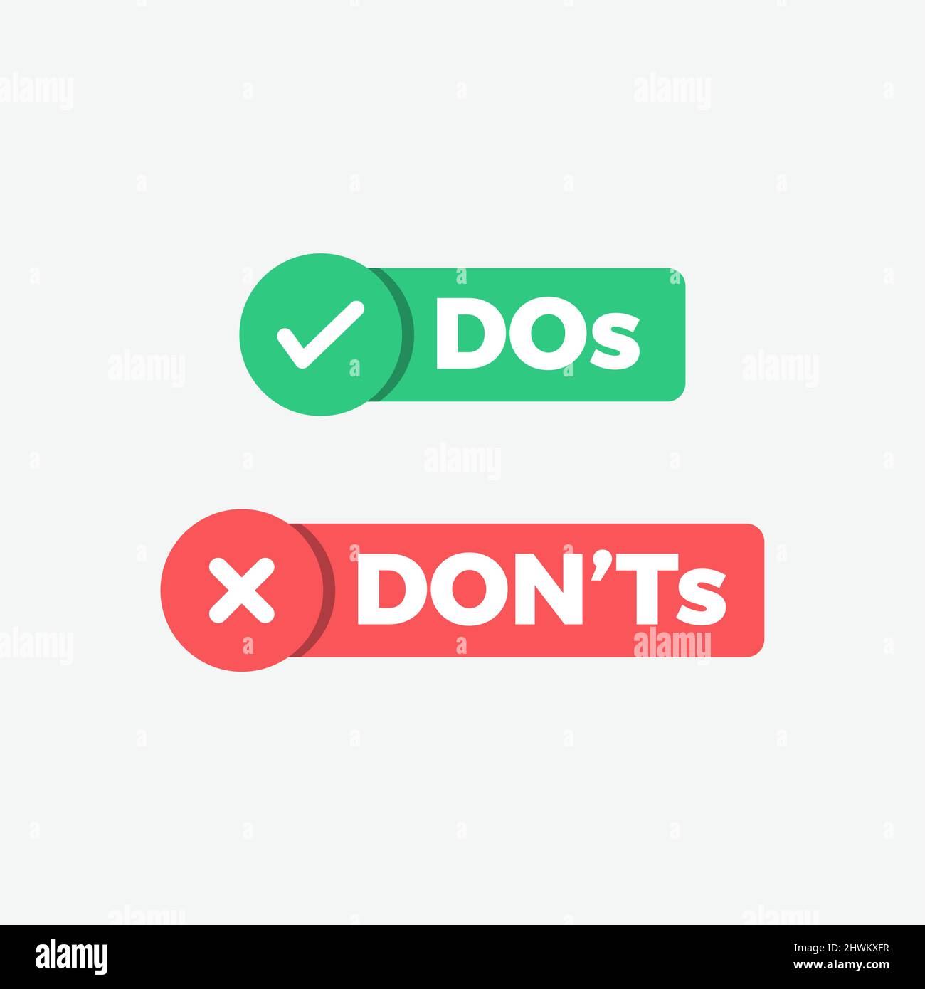 Dos donts icon Cut Out Stock Images & Pictures - Alamy Dos donts icon Cut Out Stock Images & Pictures - Alamy