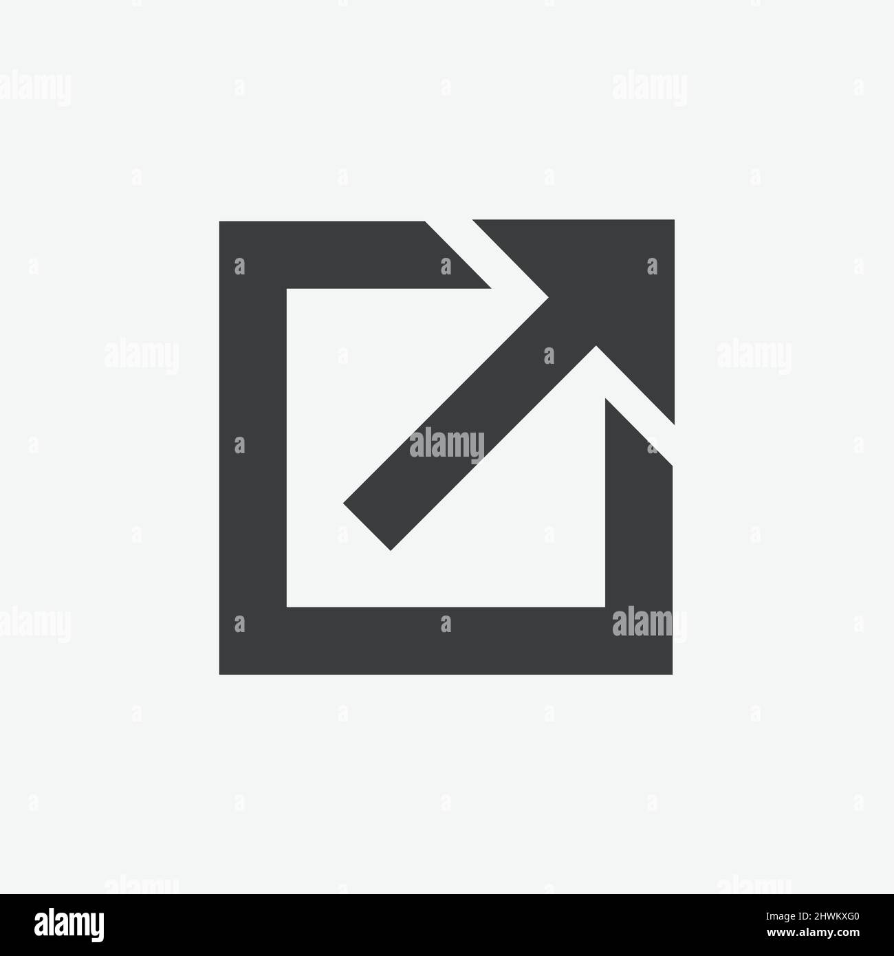 Share Flat Vector Icon Stock Vector Image & Art - Alamy