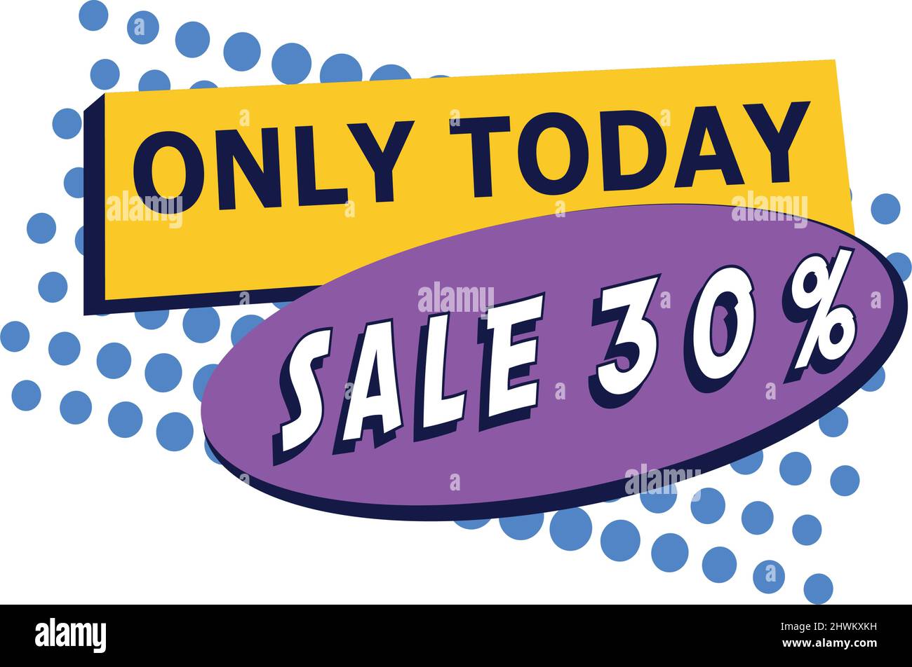 Abstract web banner, business card, template SALE 30 PERCENT - Vector illustration Stock Vector ...