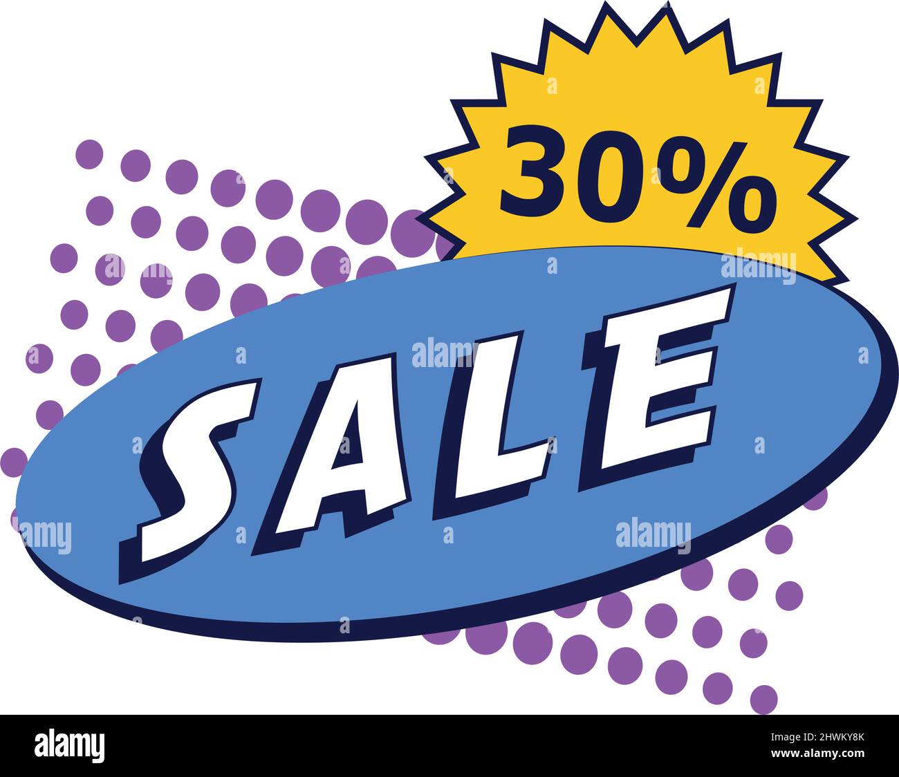 Abstract web banner, business card, template SALE 30 PERCENT - Vector illustration Stock Vector ...
