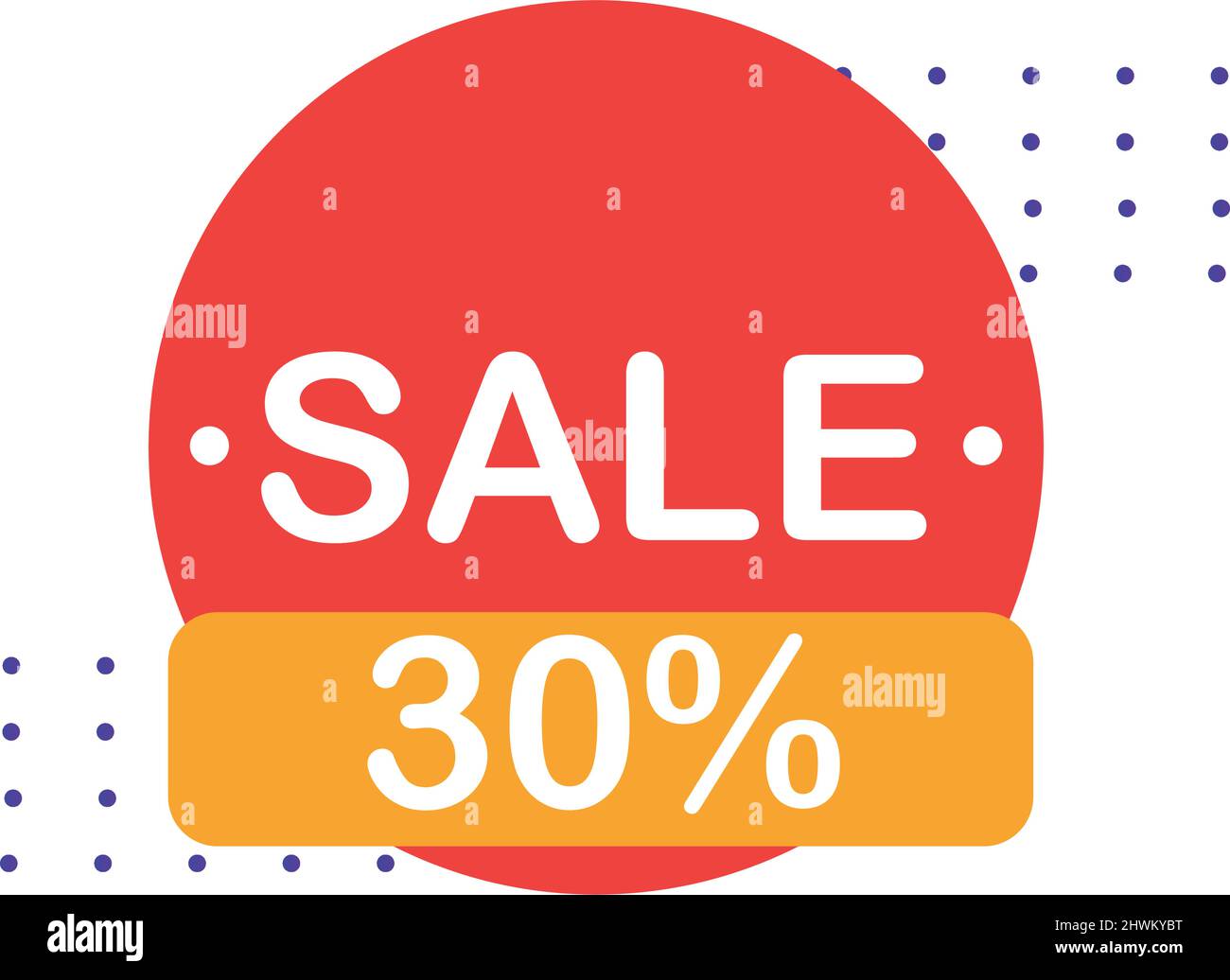 Abstract web banner, business card, template SALE 30 PERCENT - Vector illustration Stock Vector ...