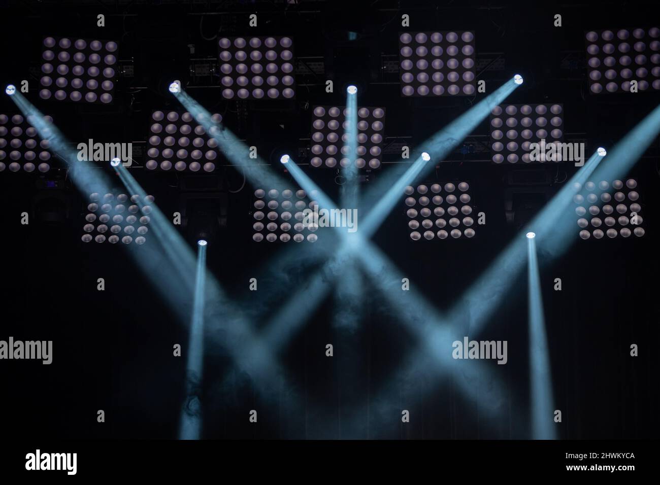 Professional smoke concert flashing lights hi-res stock photography and ...