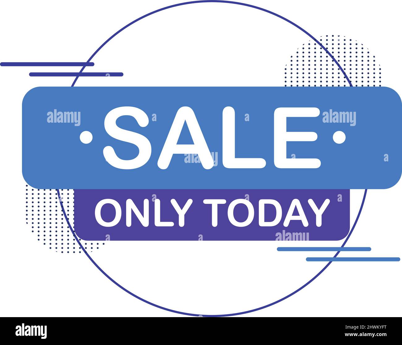 Abstract web banner, business card, SALE TODAY ONLY template - Vector ...