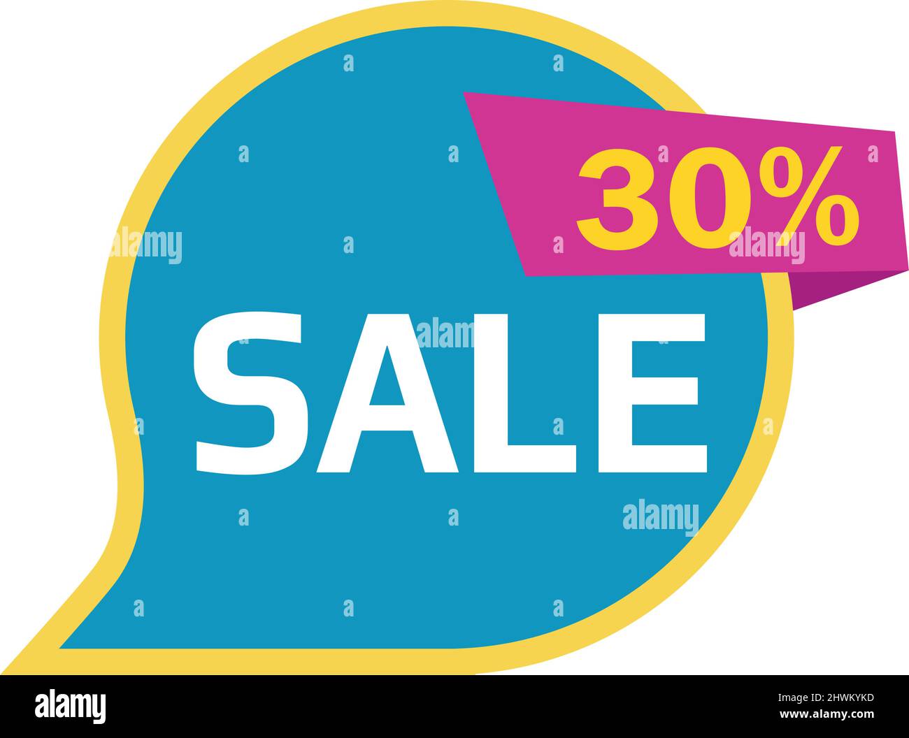 Abstract web banner, business card, template SALE 30 PERCENT - Vector illustration Stock Vector ...