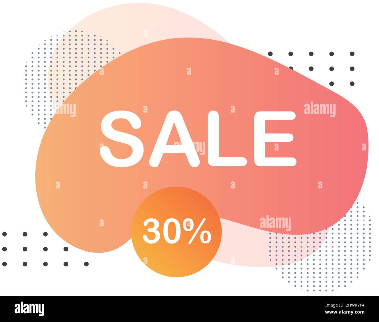 Abstract web banner, business card, template SALE 30 PERCENT - Vector illustration Stock Vector ...