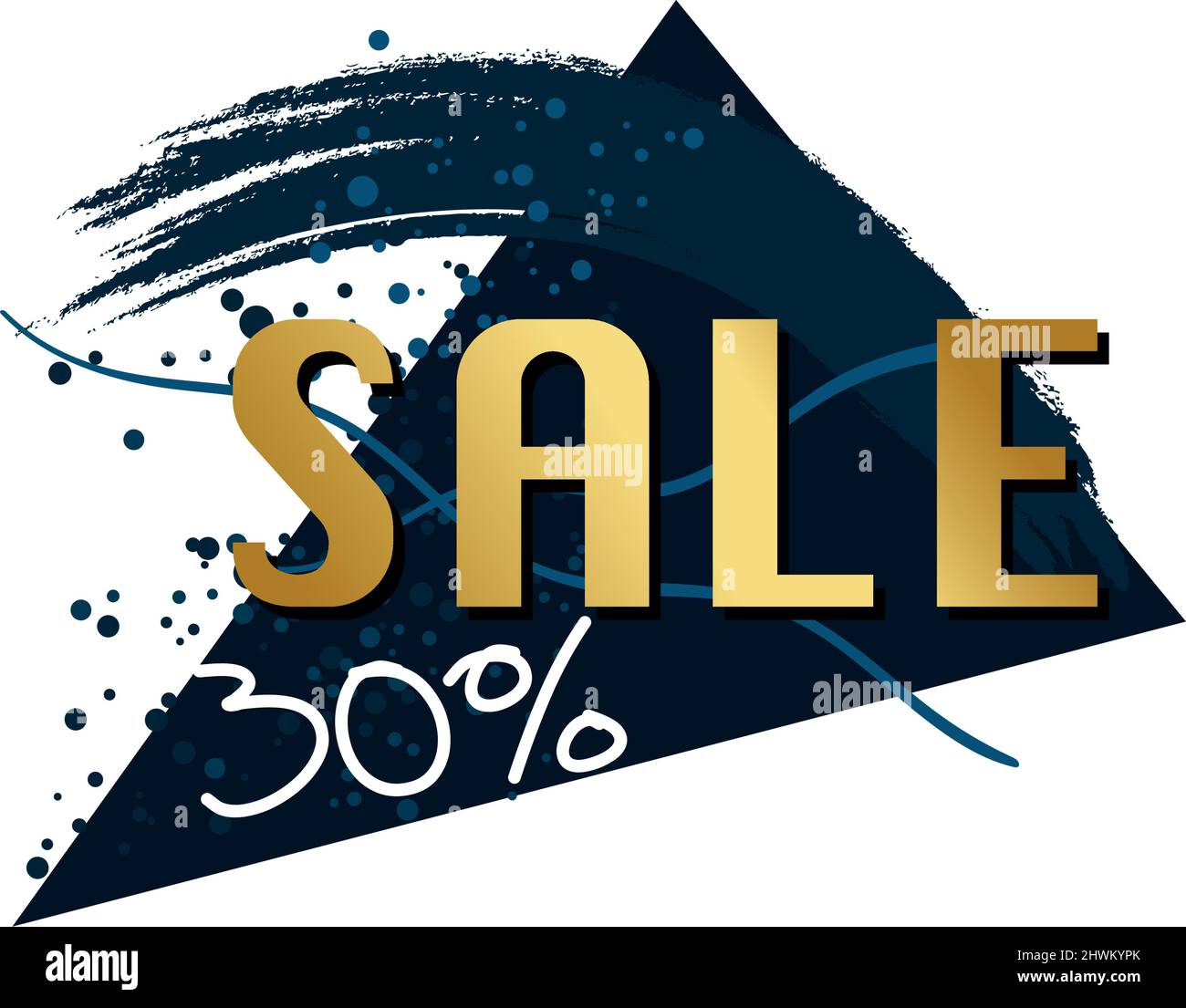 Abstract web banner, business card, template SALE 30 PERCENT - Vector illustration Stock Vector ...