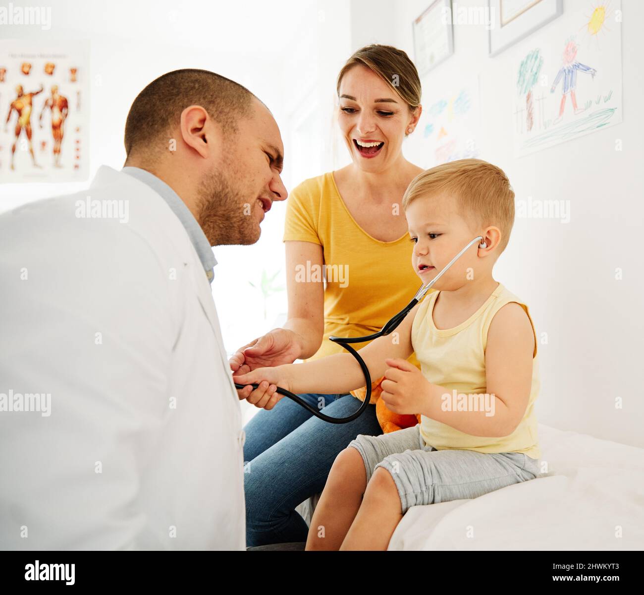 child doctor hospital patient medical nurse medicine health woman boy ...