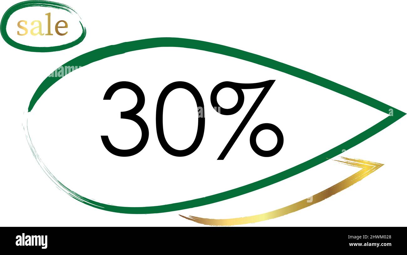 Abstract web banner, business card, template SALE 30 PERCENT - Vector illustration Stock Vector ...