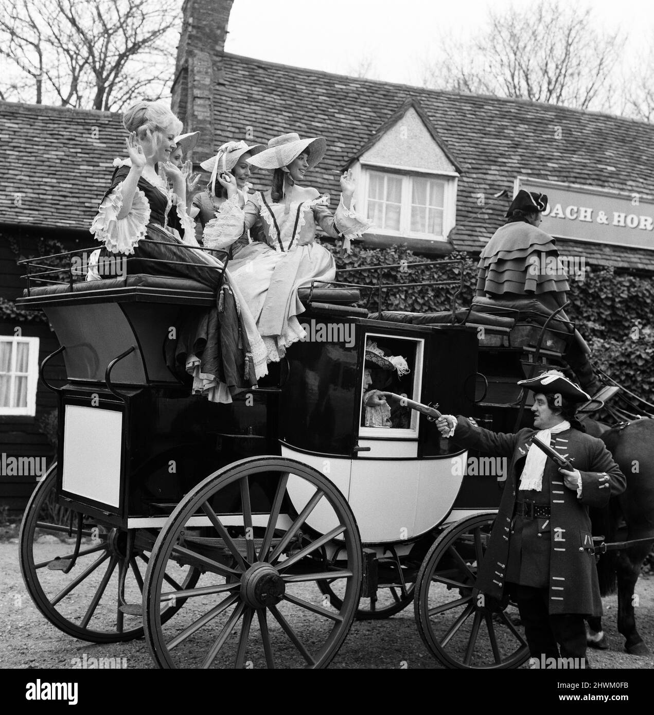 Filming for the Val Doonican show on ITV taking place at Newgate Street ...