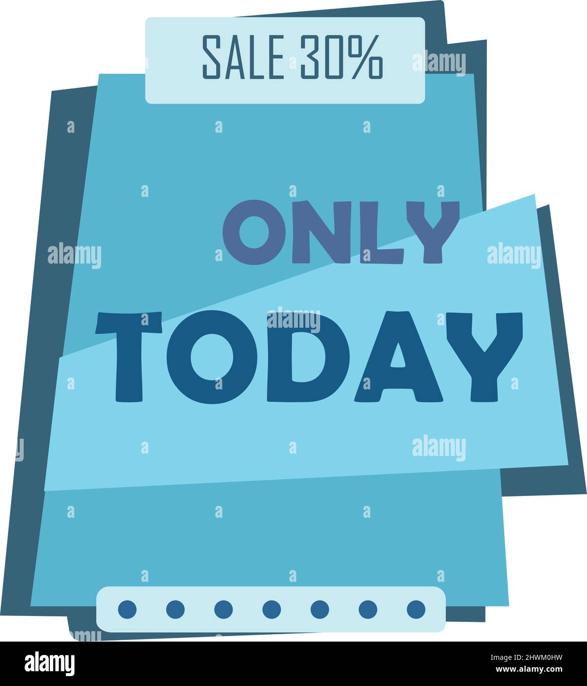 Abstract web banner, business card, SALE TODAY ONLY template - Vector ...