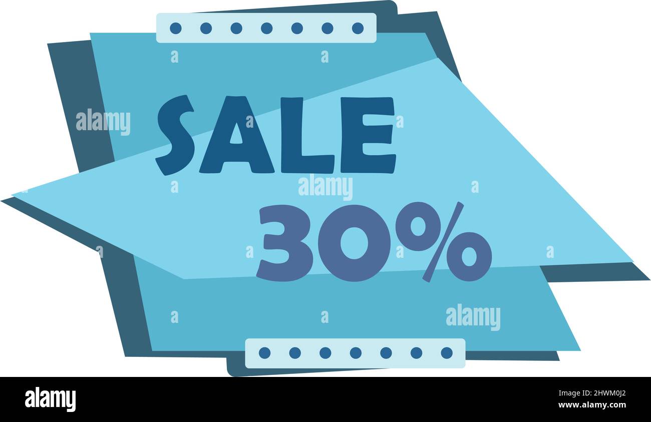 Abstract web banner, business card, template SALE 30 PERCENT - Vector illustration Stock Vector ...