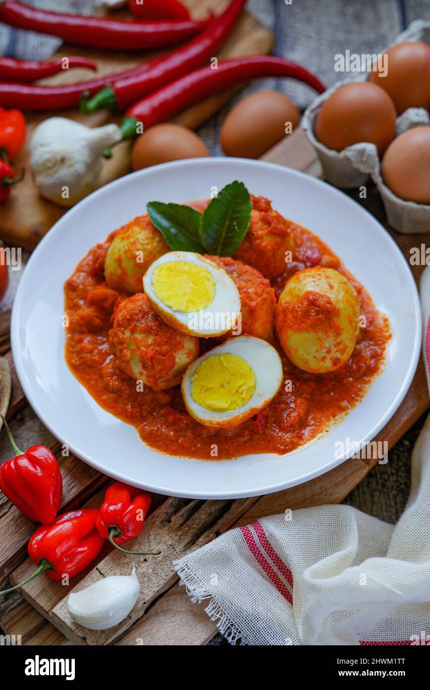 Balado telur hi-res stock photography and images - Alamy
