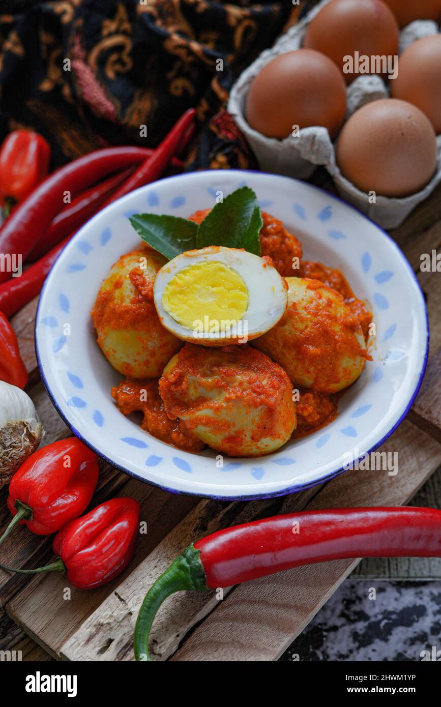 Balado telur hi-res stock photography and images - Alamy