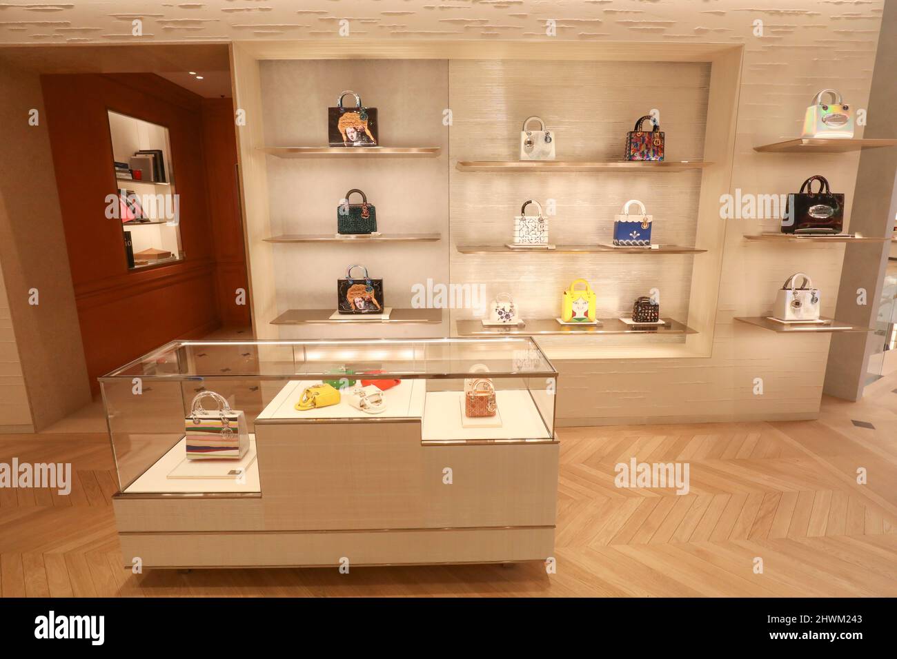 THE DIOR FLAGSHIP OPENS IN PARIS AVENUE MONTAIGNE Stock Photo - Alamy
