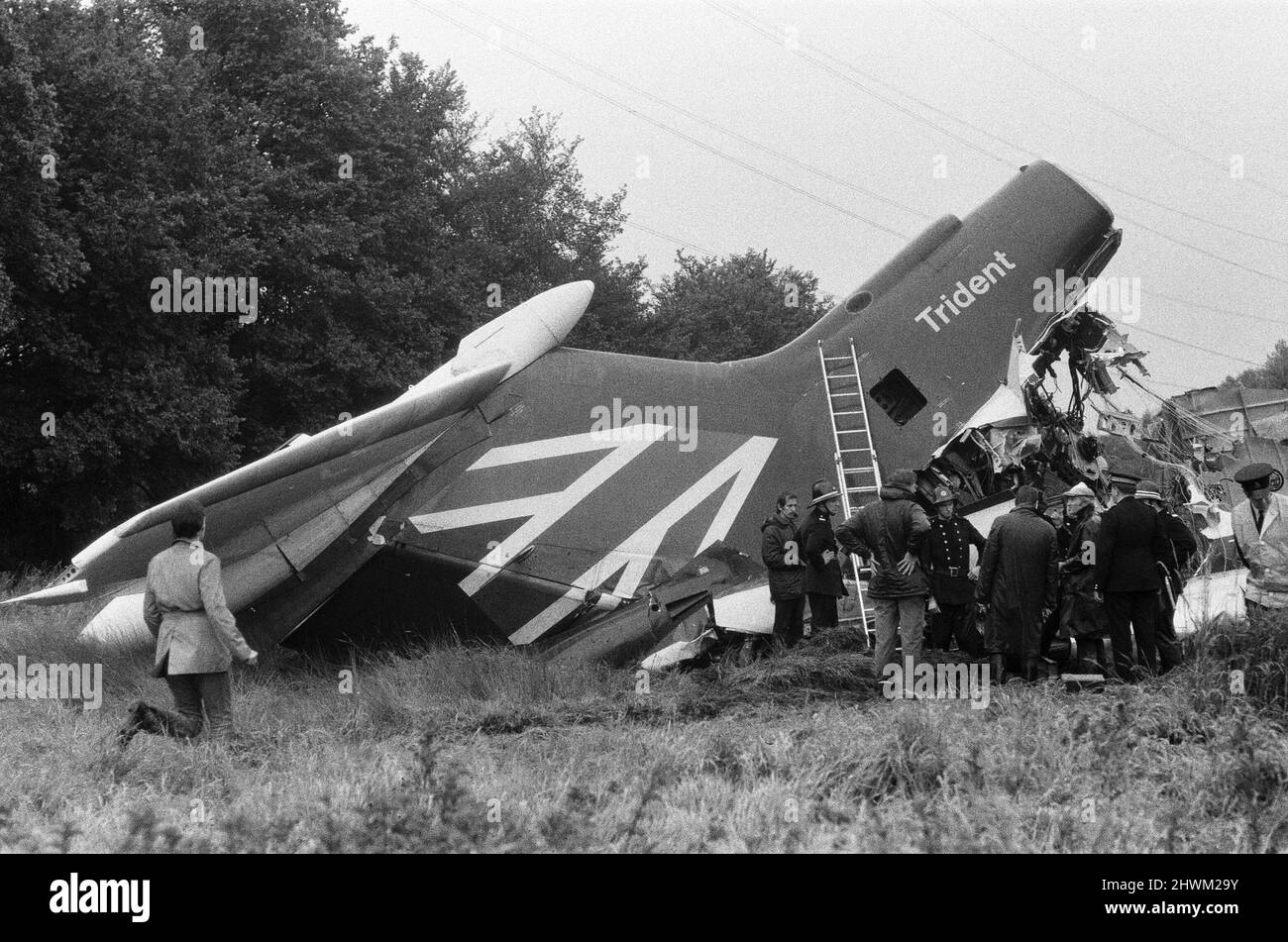 1970s plane crash hi-res stock photography and images - Alamy