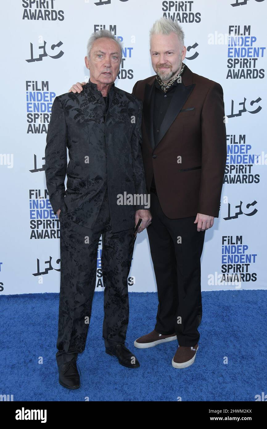 Udo Kier and Todd Stephens arrive at the 2022 Film Independent Spirit ...