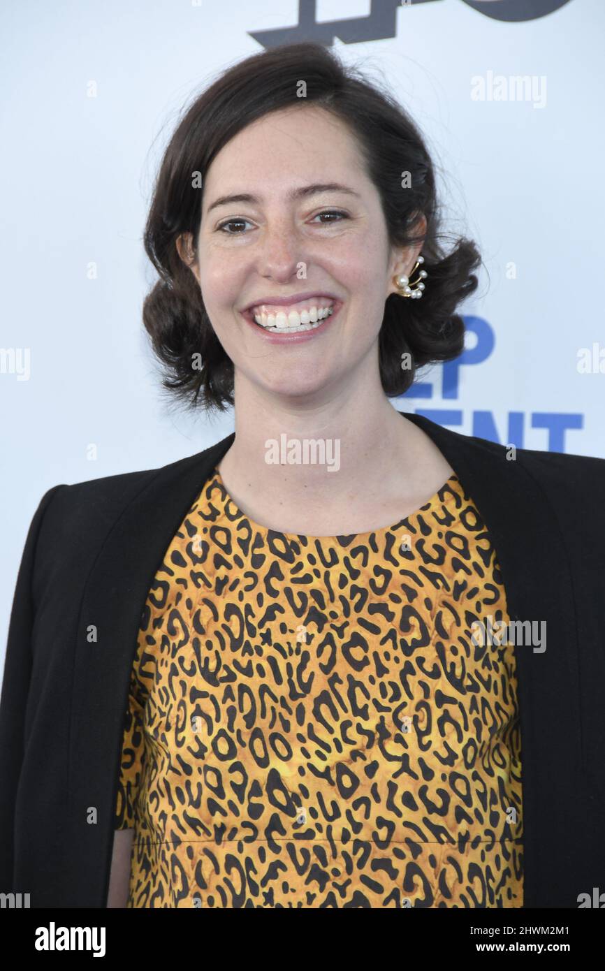 Ali Greer arrives at the 2022 Film Independent Spirit Awards held at ...