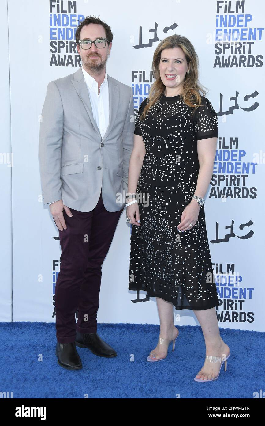 Ryan Heller and Maria Zuckerman arrive at the 2022 Film Independent ...