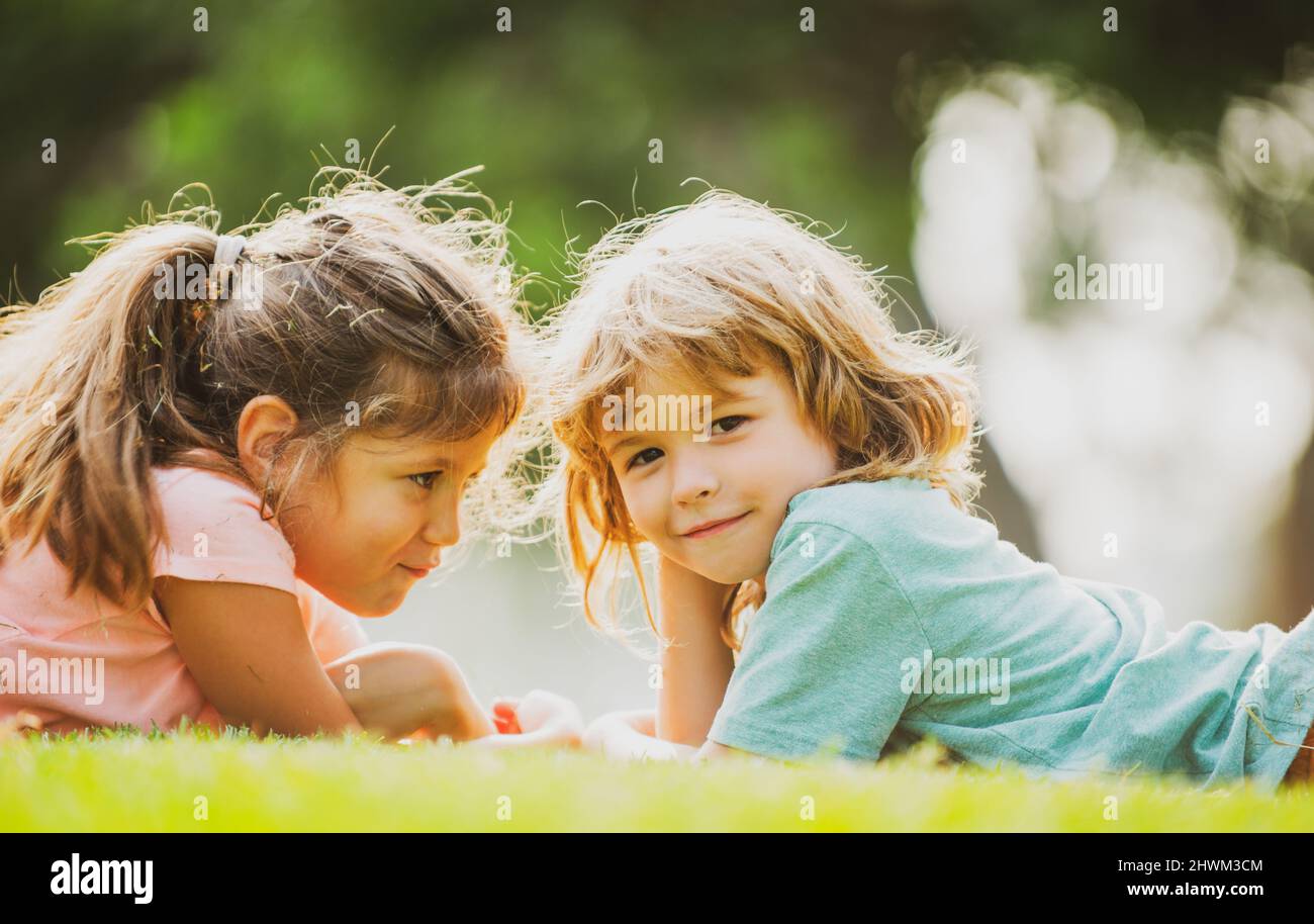 Cute Kids In Love