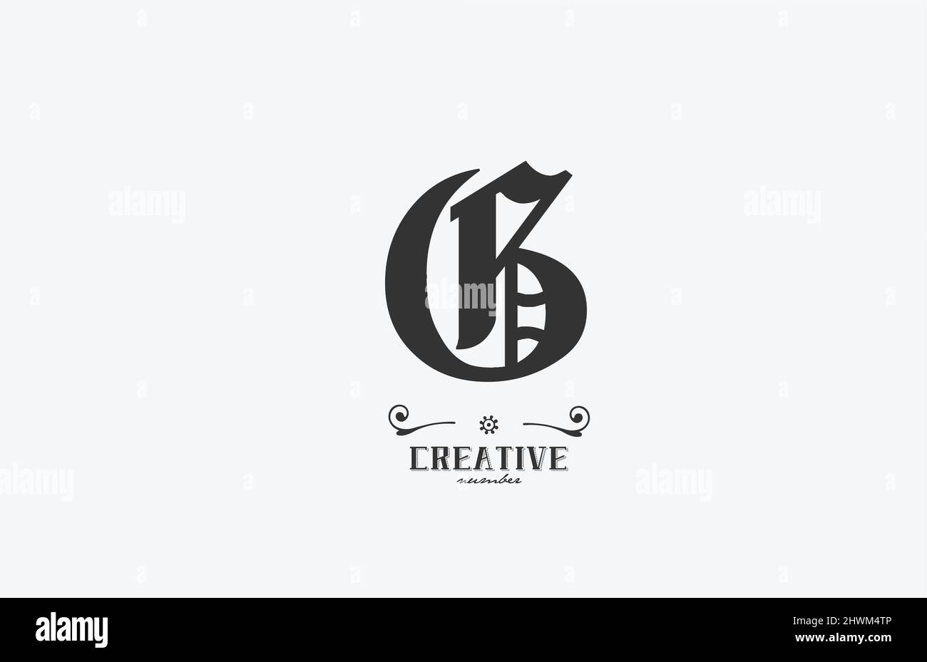 vintage G alphabet letter logo icon design. Creative template for ...