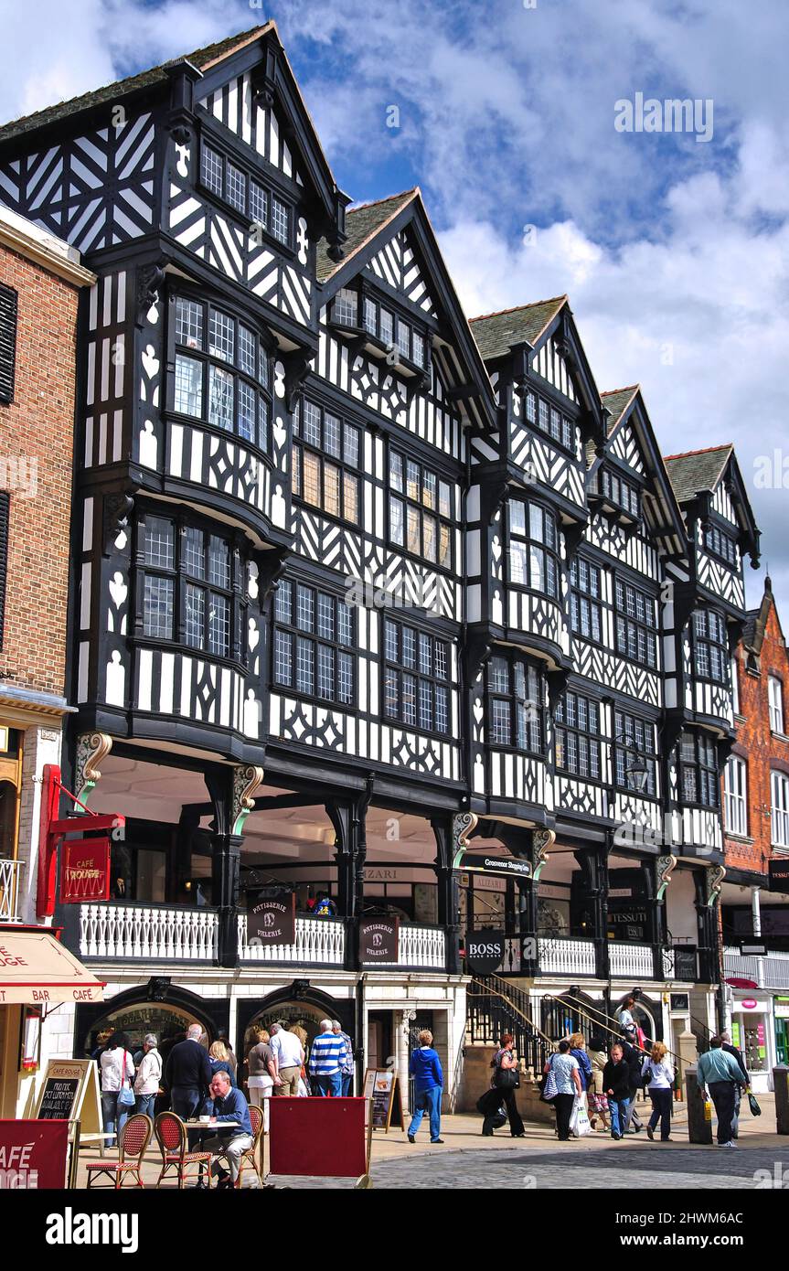 St Michaels Row, The Rows, Bridge Street, Chester, Cheshire, England ...