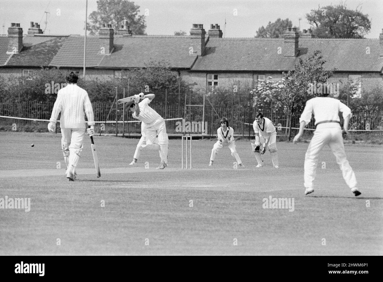 Standard v Alvis, Works League Cricket Match at Standard Cricket Ground ...