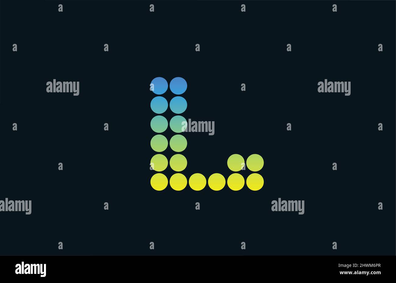 Dotted l Stock Vector Images - Alamy