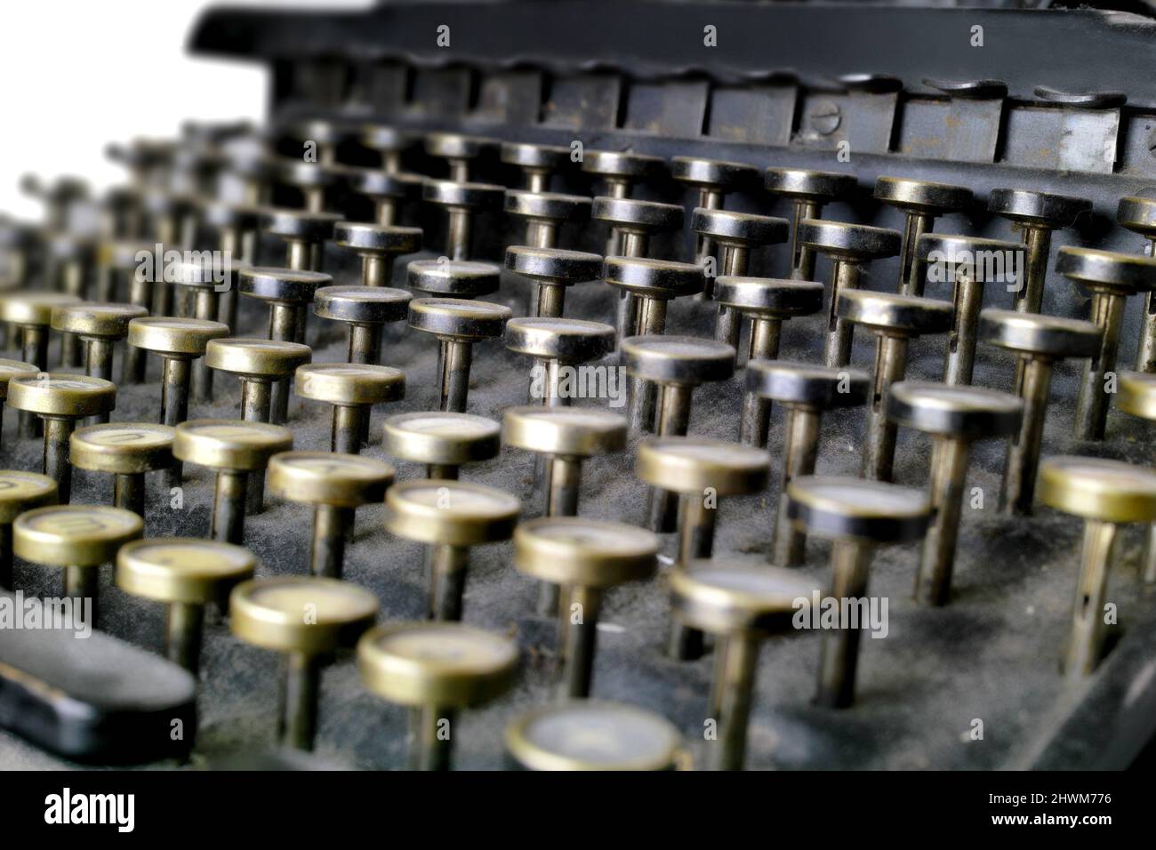 Old typewriter. A very old typewriter Stock Photo - Alamy