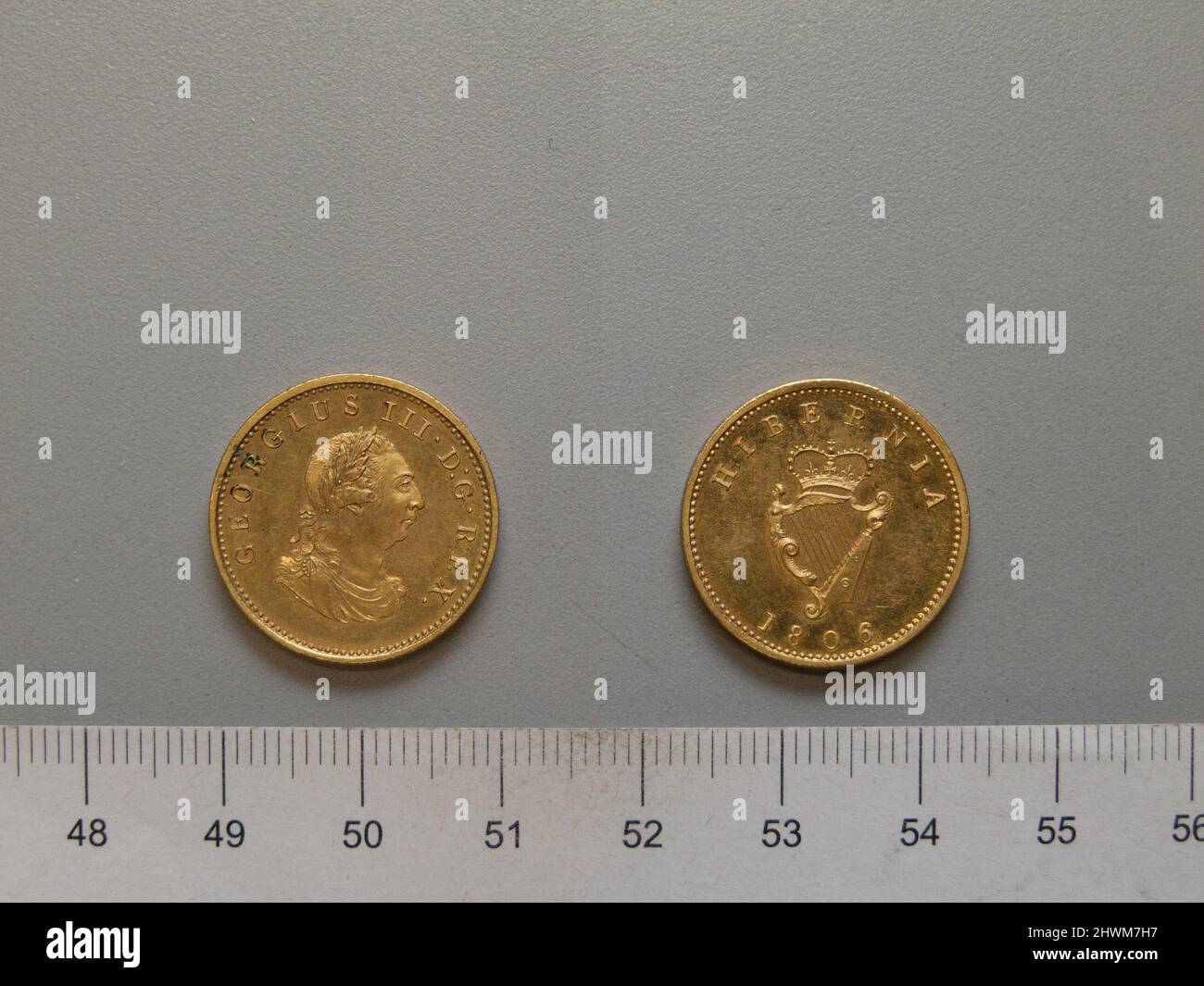 1 Farthing of George III, King of Great Britain from London. Ruler ...